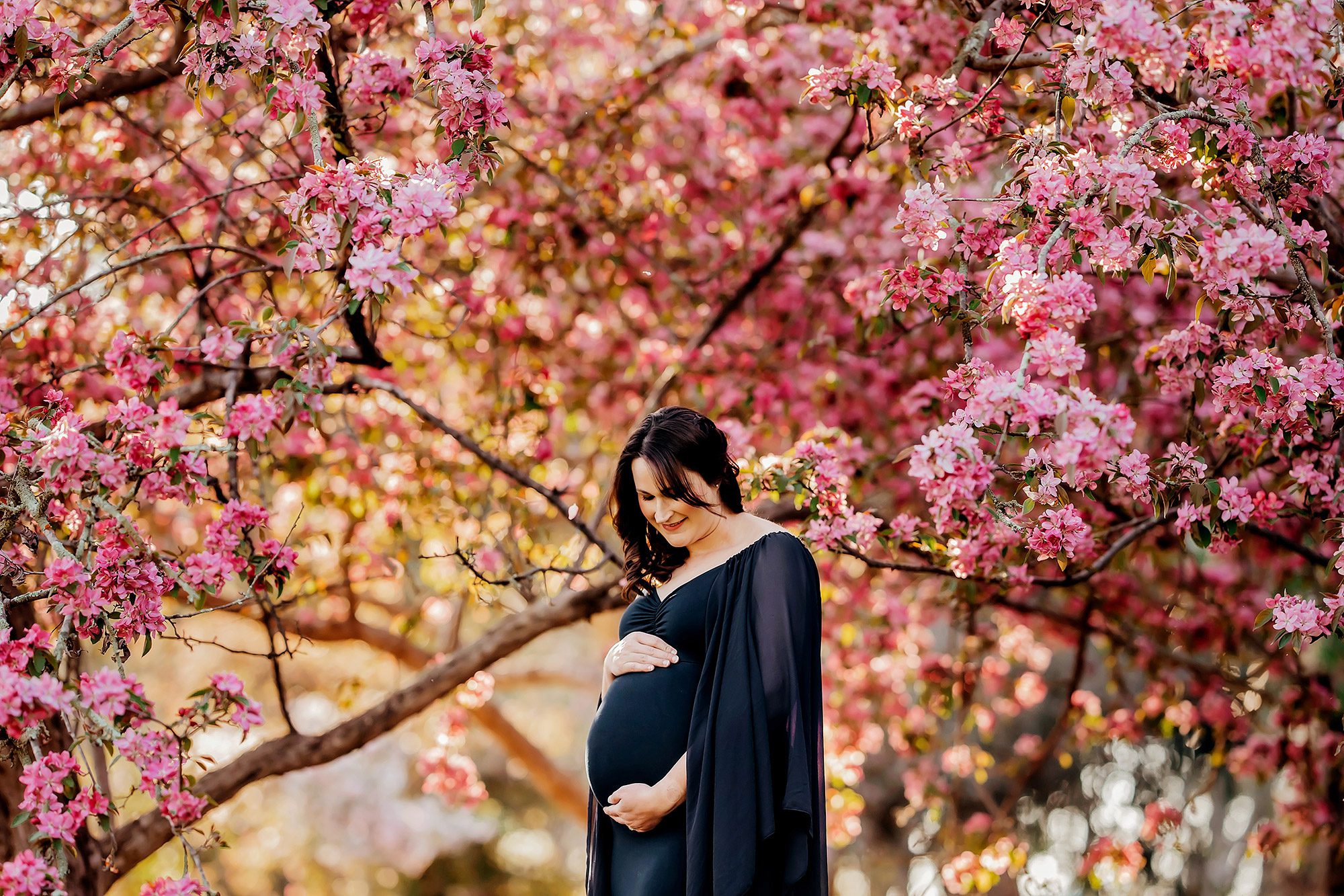 Spring Maternity Photoshoot Canberra | Moments Photography Canberra